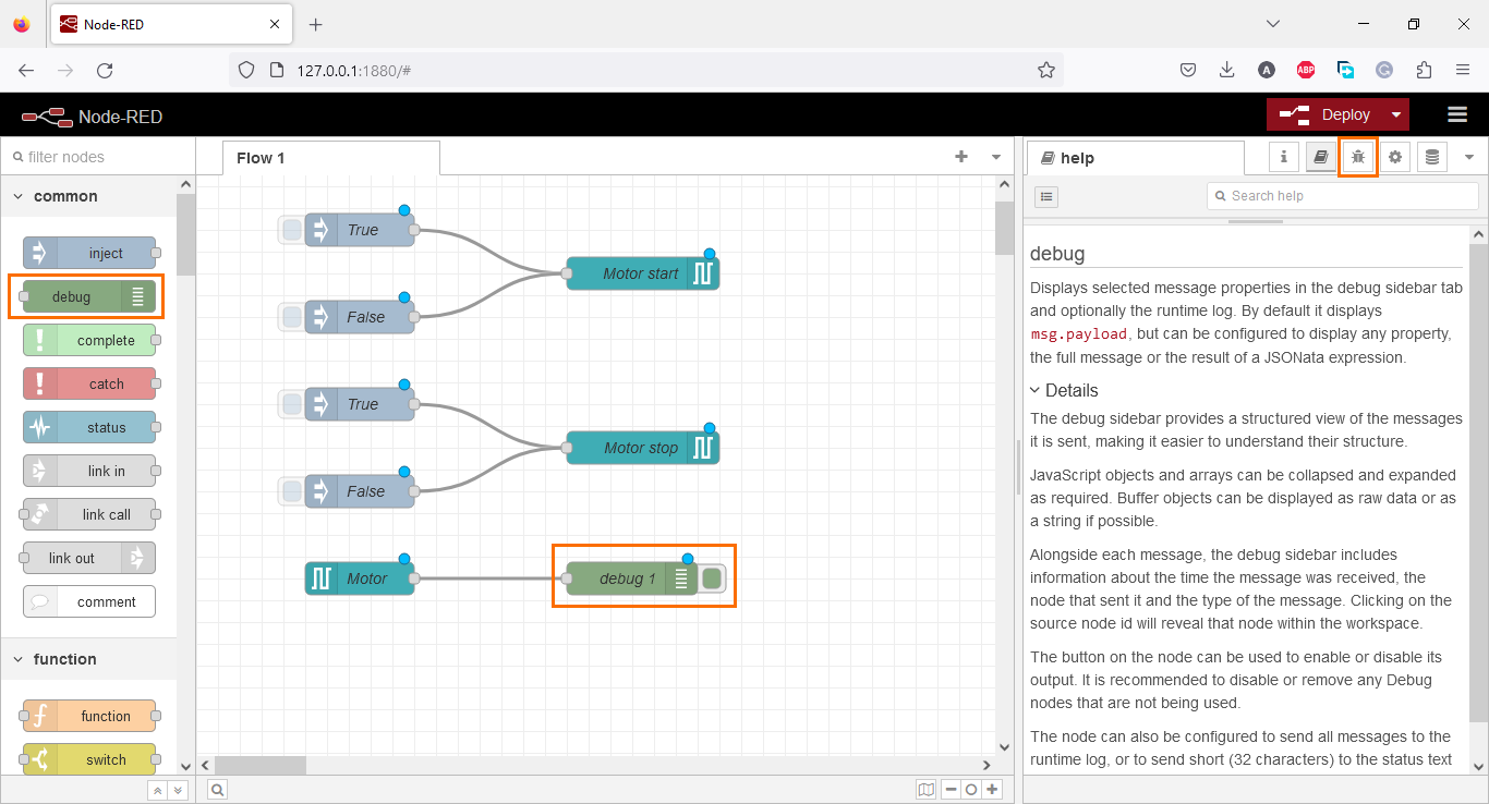 Accessing TIA Portal’s PLC tags using Node-RED