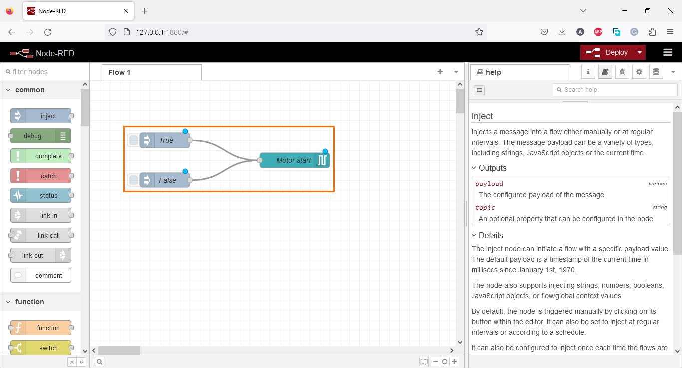 Accessing TIA Portal’s PLC tags using Node-RED