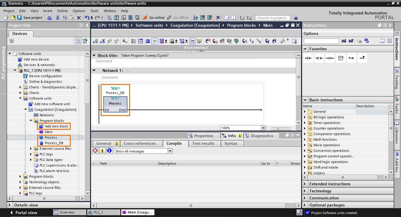 An Introduction to Siemens TIA Portal’s Software Units