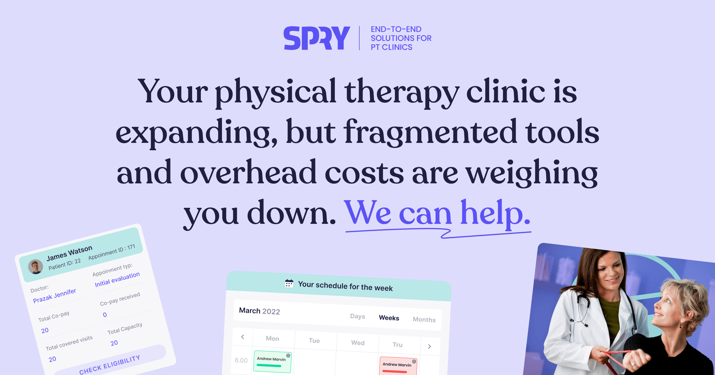Physical Therapy EMR & EHR documentation Software | SPRY
