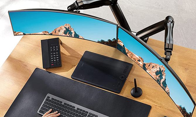 HUANUO Dual Monitor Stand – Quick Overview | Let's Review