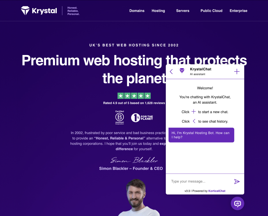 KorticalChat - Create your custom ChatGPT chatbot