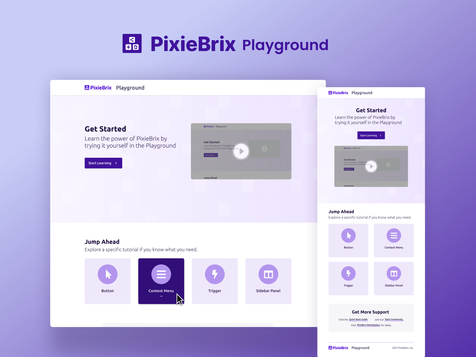 PixieBrix Playground: Enhancing Usability & Conversion