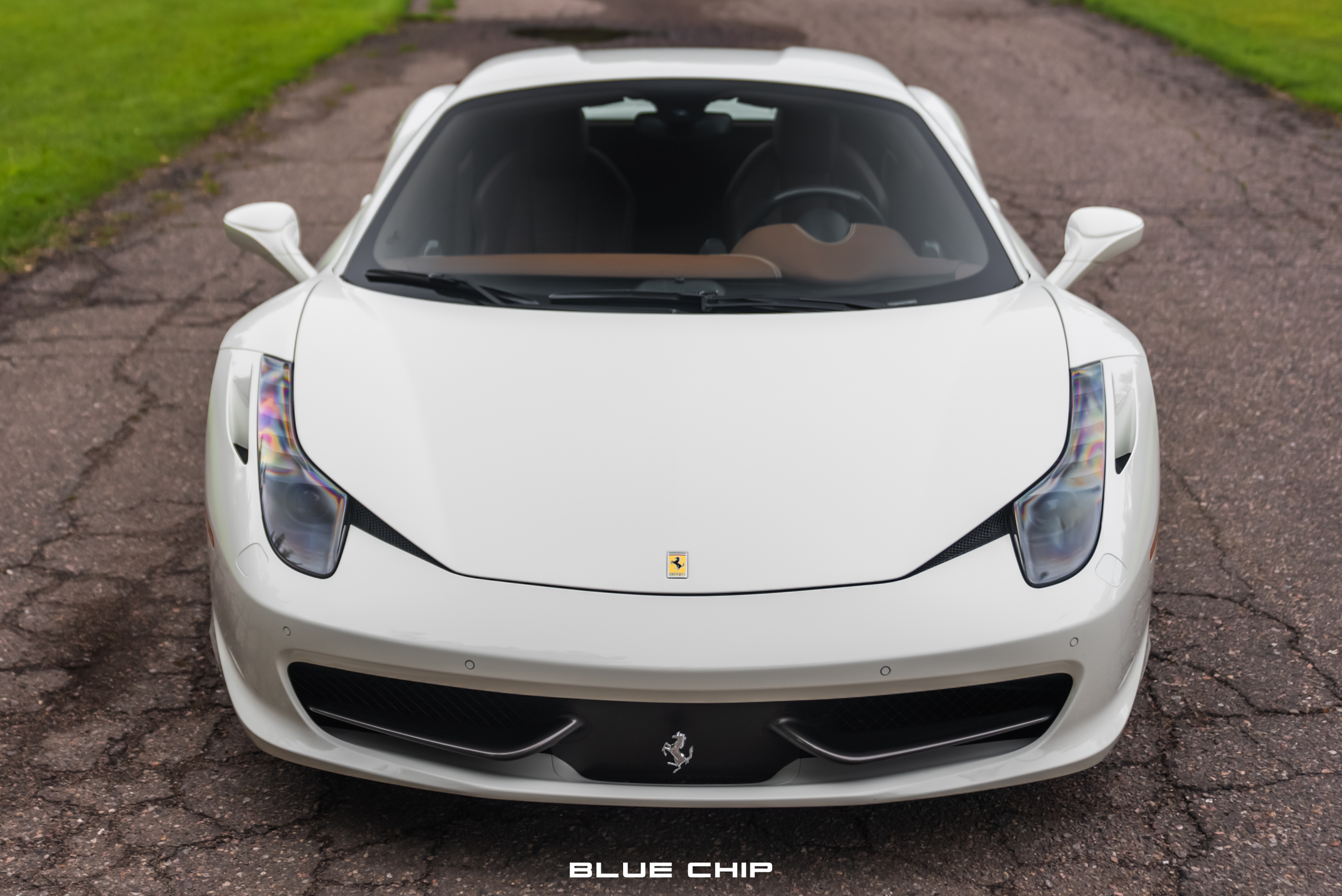 Ferrari 458 Blue And White