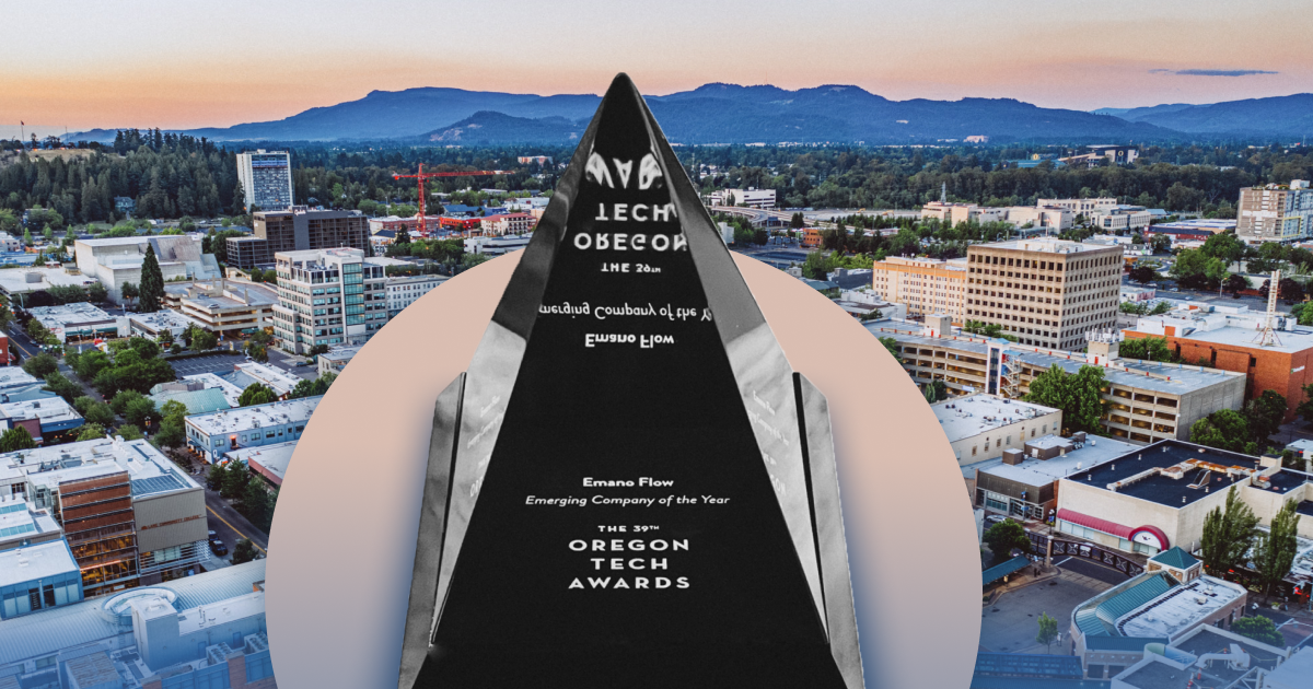 Emano Flow Wins Oregon Tech Award | Health Tech Startup Success