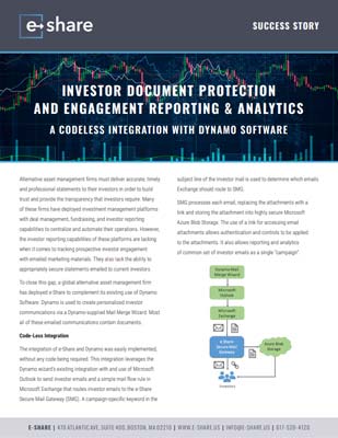 Investor Document Protection And Engagement Reporting & Analytics » eShare
