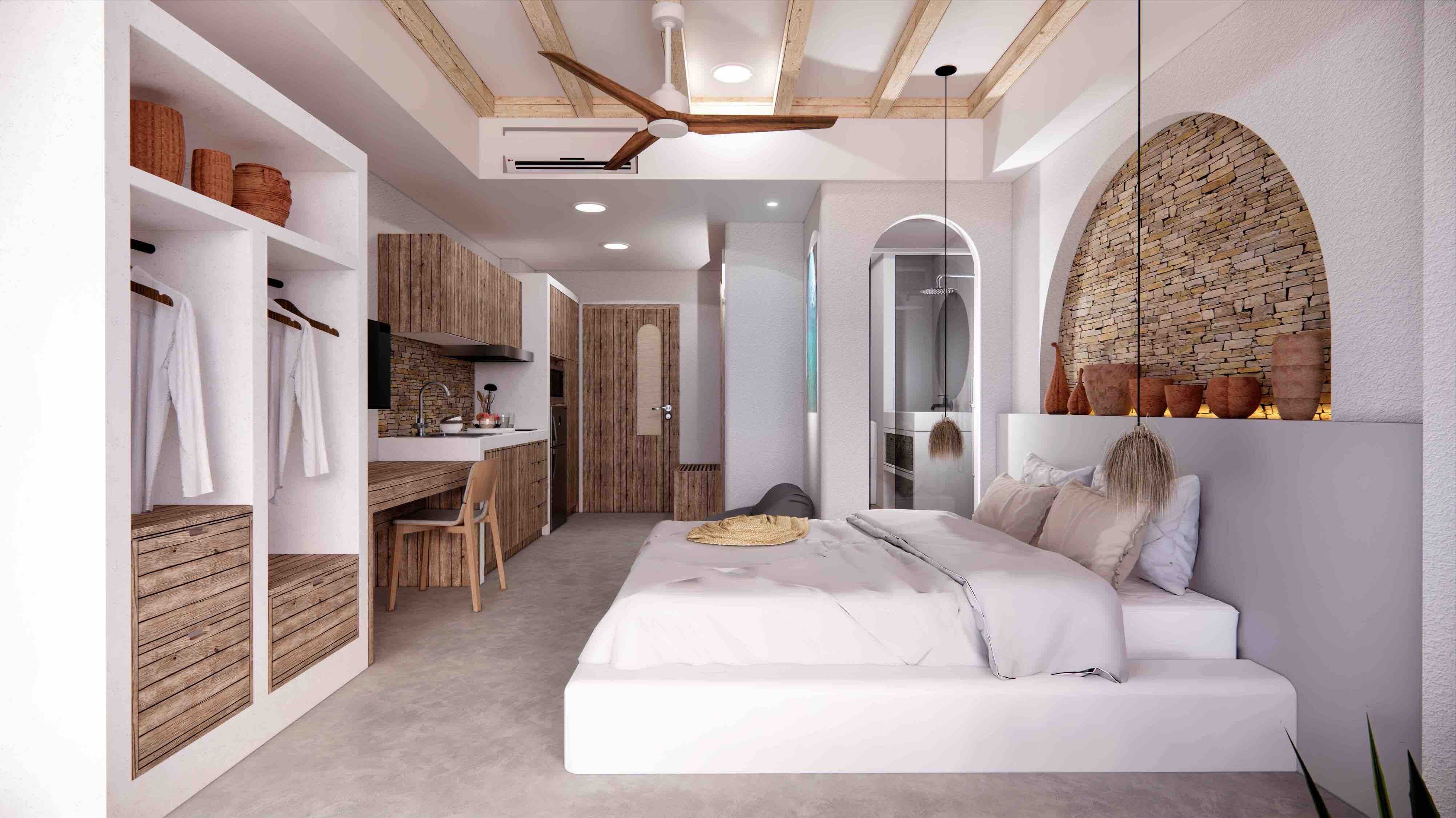 Surf Studio | One Bedroom Apartments | Atrium Lombok