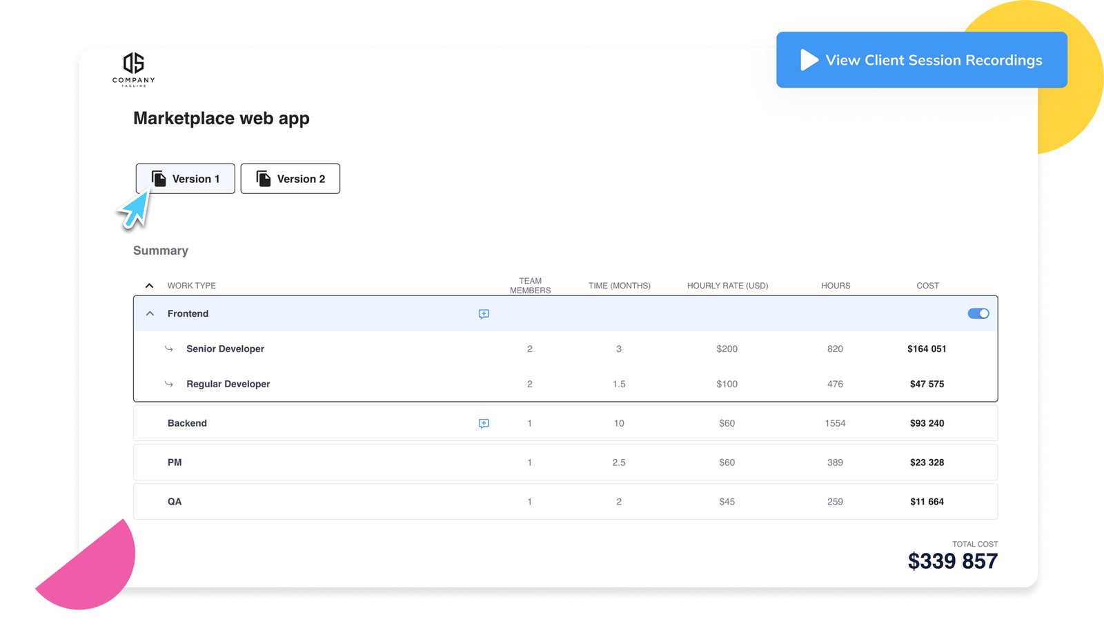 Apropo.io - Estimate. Win. Control. Standardize & control quoting in your tech company 🚀