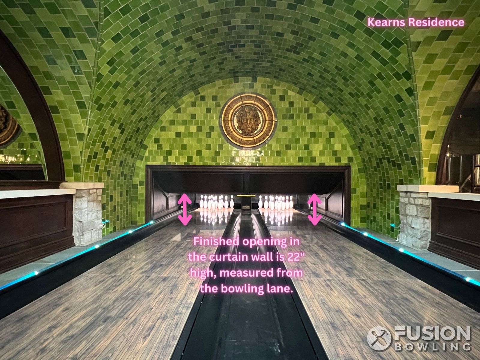 Examples of Unique Home Bowling Alley Details | Fusion Bowling