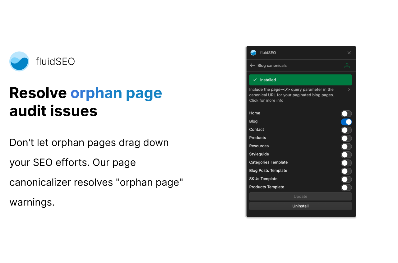 fluidSEO & Webflow Integration - Webflow Apps
