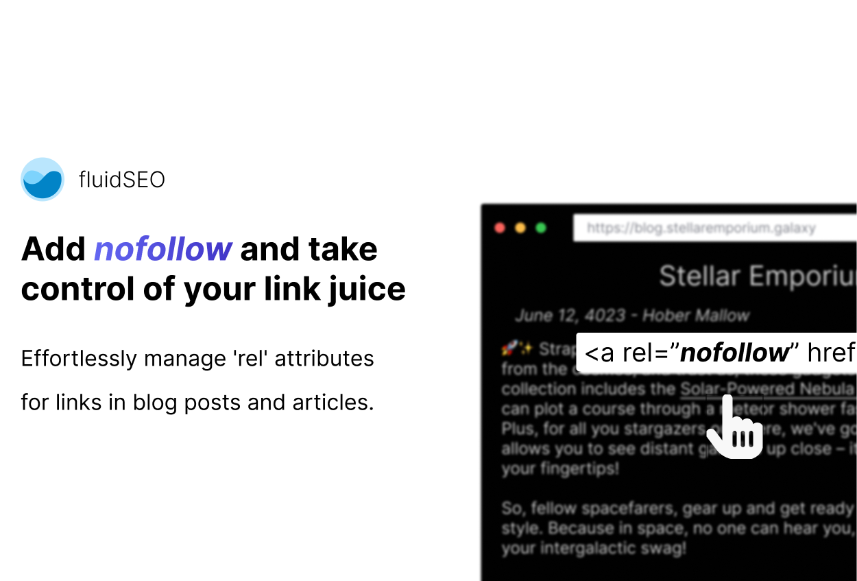 fluidSEO & Webflow Integration - Webflow Apps