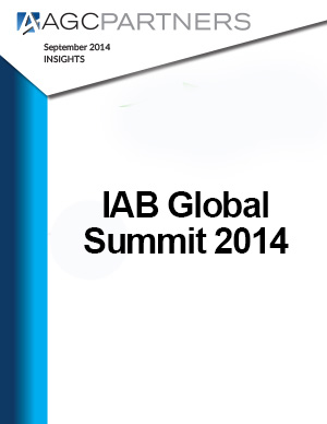 IAB Global Summit 2014 | AGC Partners