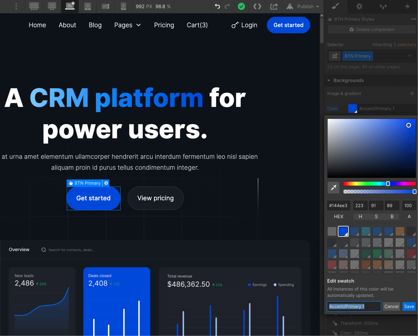 Start Here - Dataplus X - Webflow Plantilla de sitio web de comercio electrónico