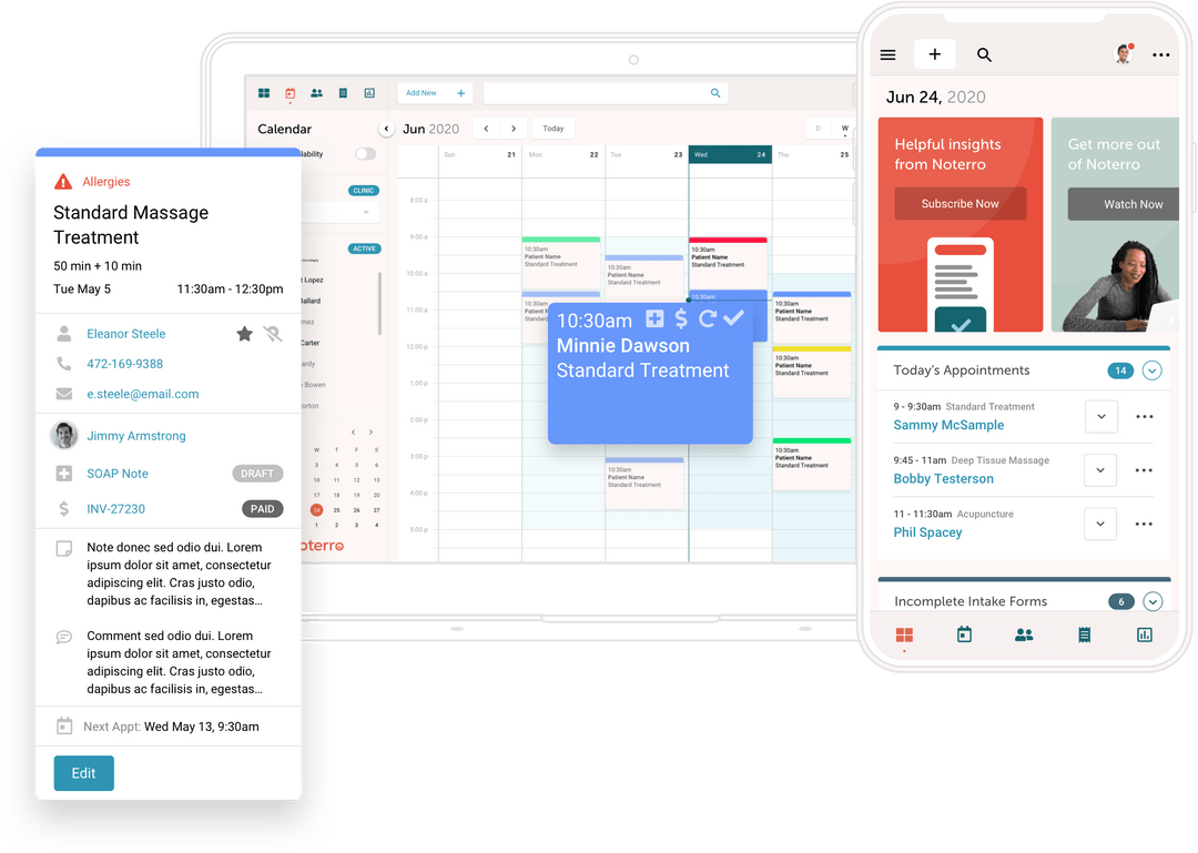 Efficient Practice Management Software | Noterro