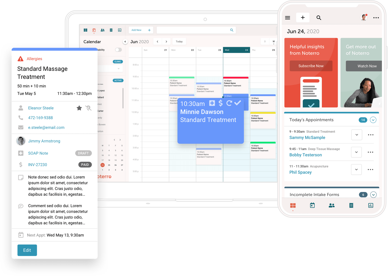 Efficient Practice Management Software | Noterro