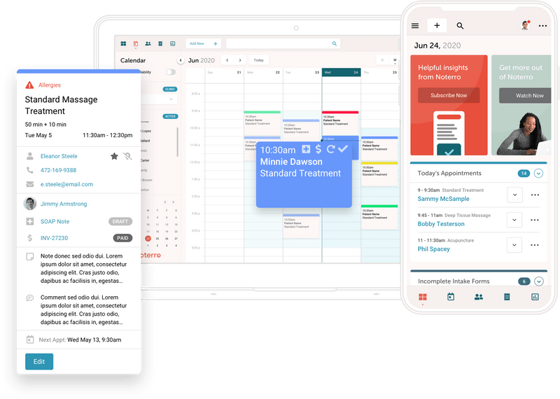 Efficient Practice Management Software | Noterro