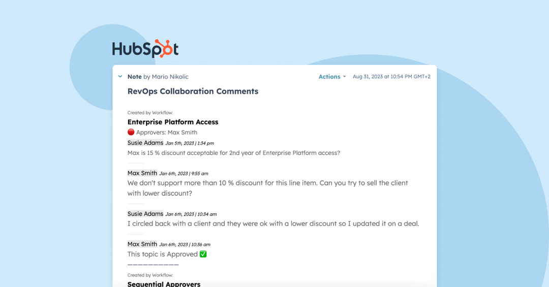 Release Notes | 2023-Q3 | HubSpot Engagement Notes
