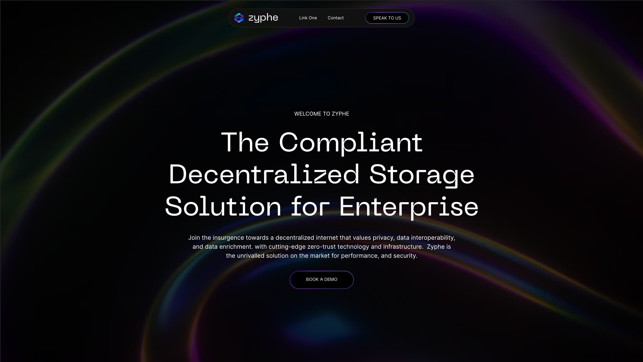 Zyphe | Compliant Decentralized Storage Solution