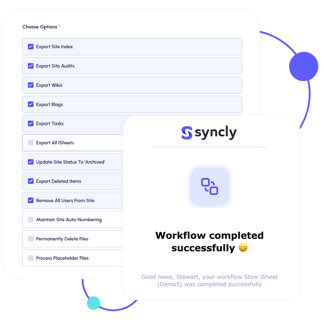 Syncly - Sync & Archive Legal Data
