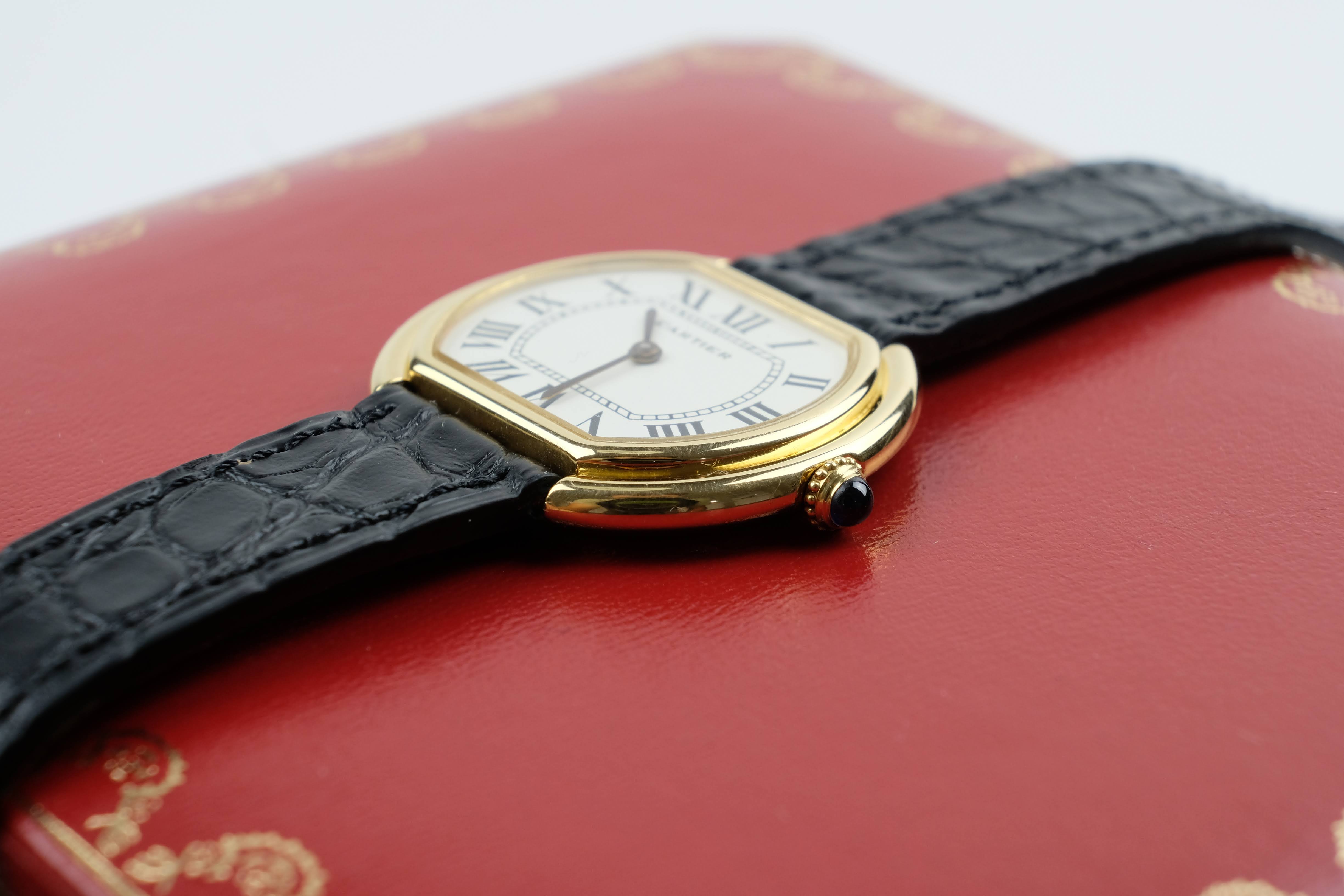 EVIG Watches | Cartier Cartier Ellipse Gondole Paris Manual LM/GM 78091 ...
