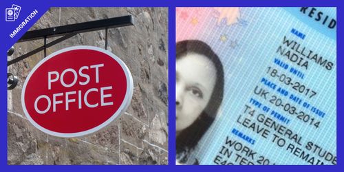 Migrate blog - UK Biometric Residence Permit (BRP) Post Office collection
