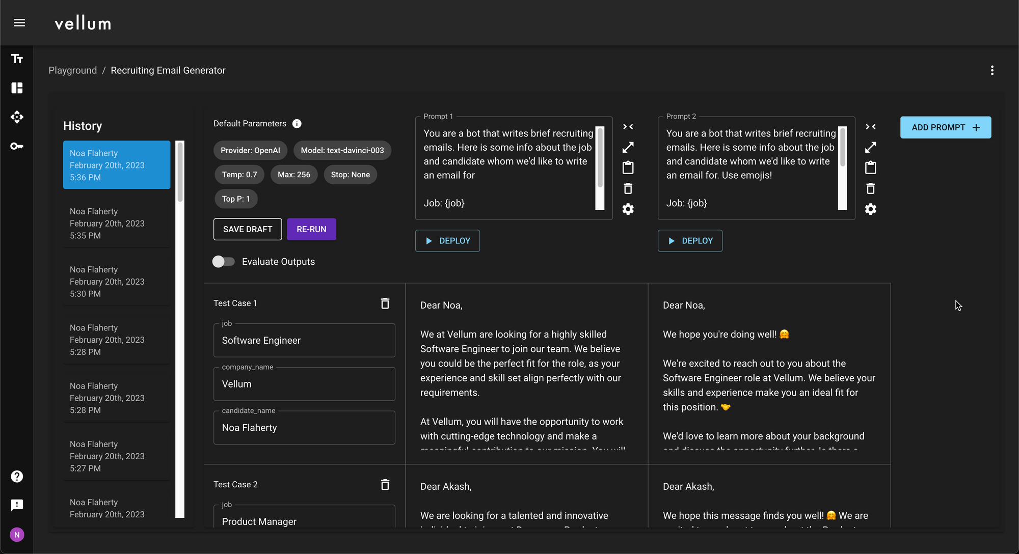 Home - Vellum - Developer platform for LLM applications