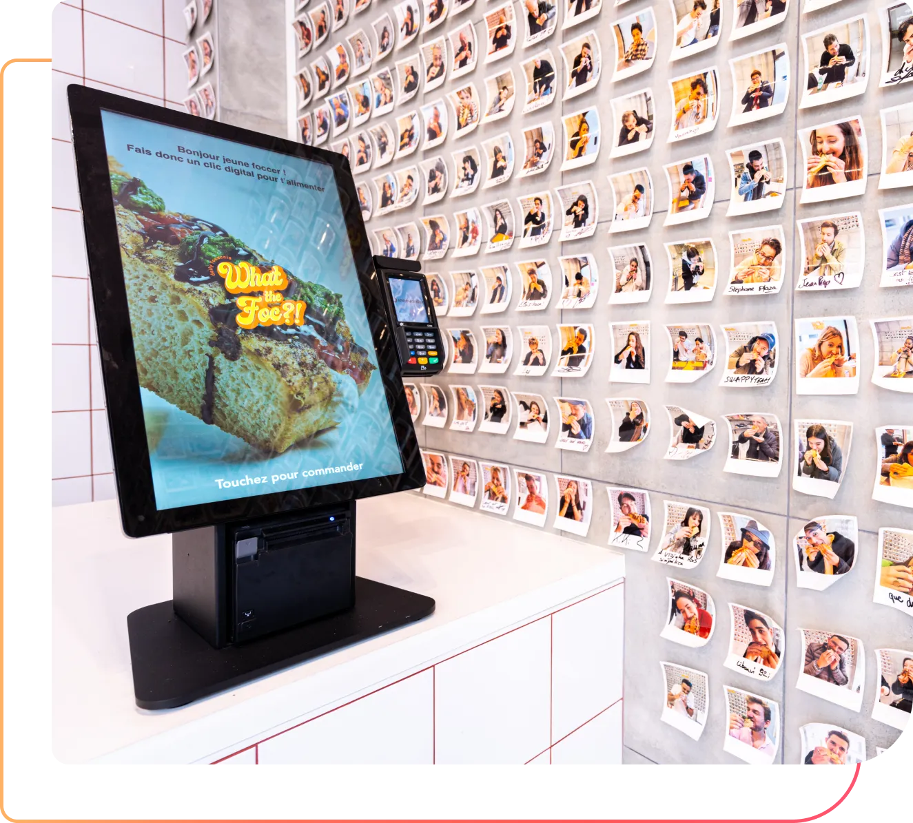 Borne de commande fast-food & restaurant - Innovorder