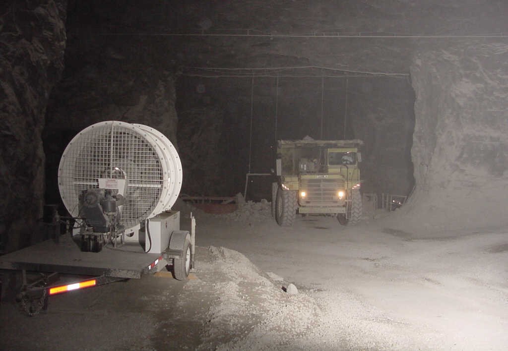 Industrial Mining Ventilation Solutions | Spendrup Fan CO
