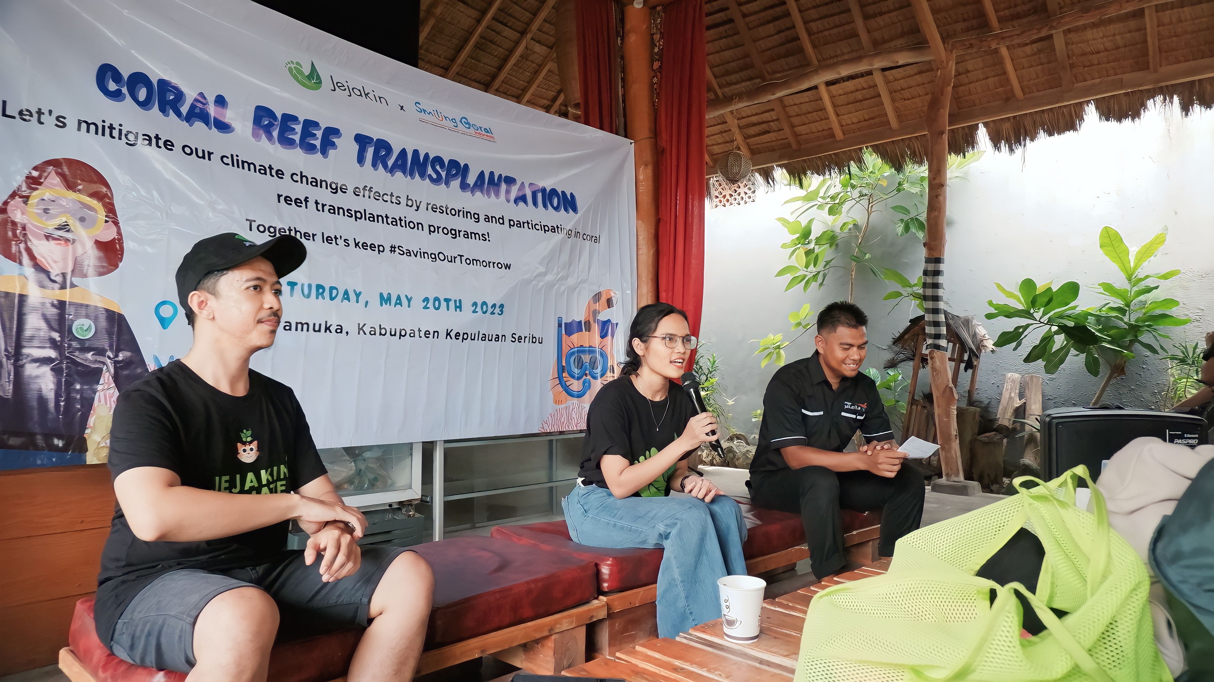 Reviving Our Reefs: Jejakin's Coral Transplantation Kickoff Program