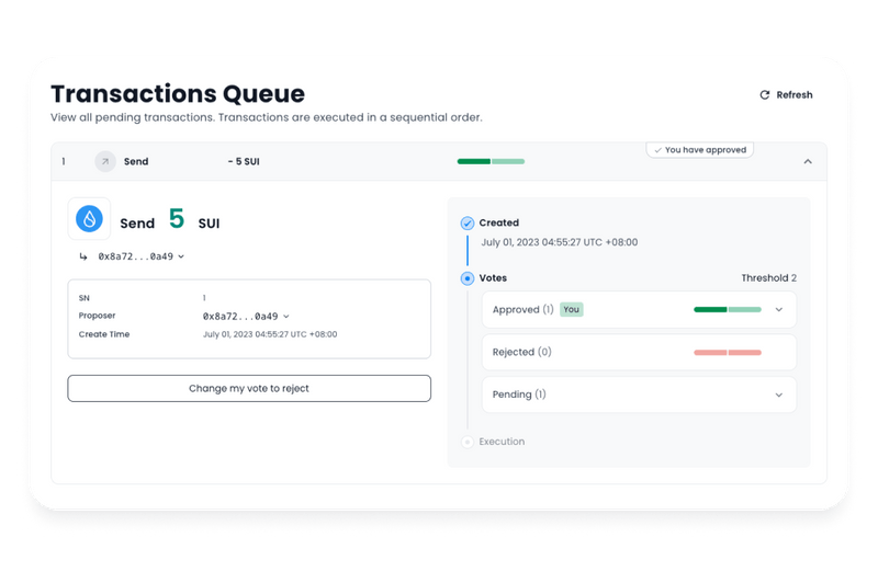 MSafe | Multi-sig digital assets management platform on SUI