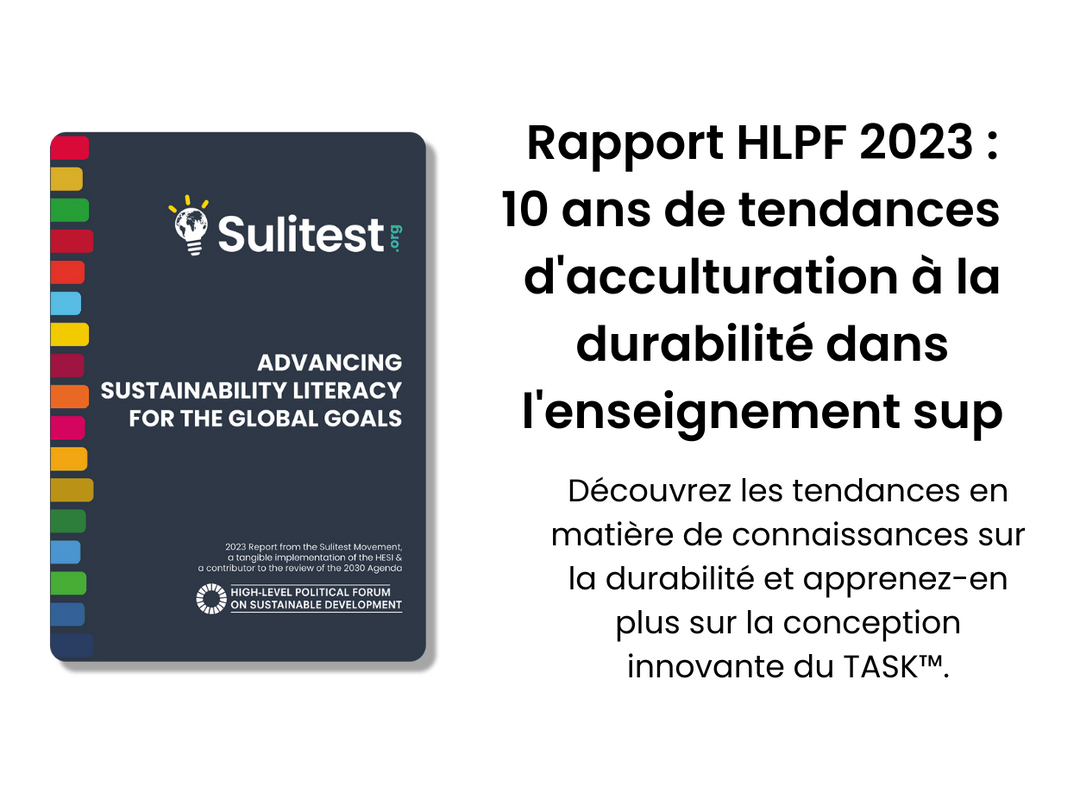 Sulitest - Faire de la durabilité le language universel
