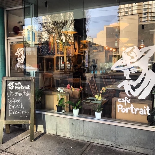 Cafe Portrait - Great Coffee, Meets Art