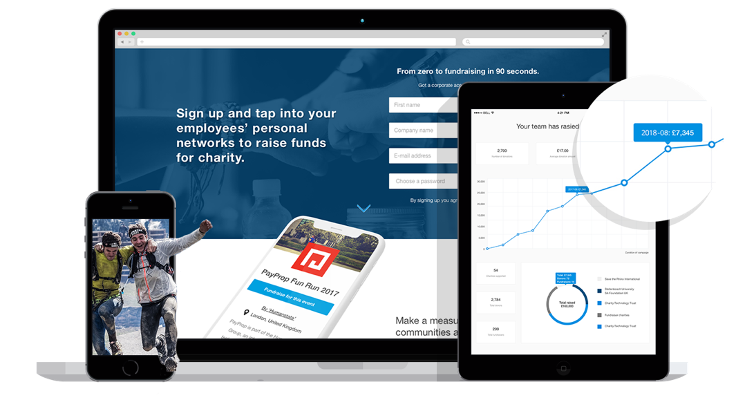 GivenGain launches Team-based fundraising for charity