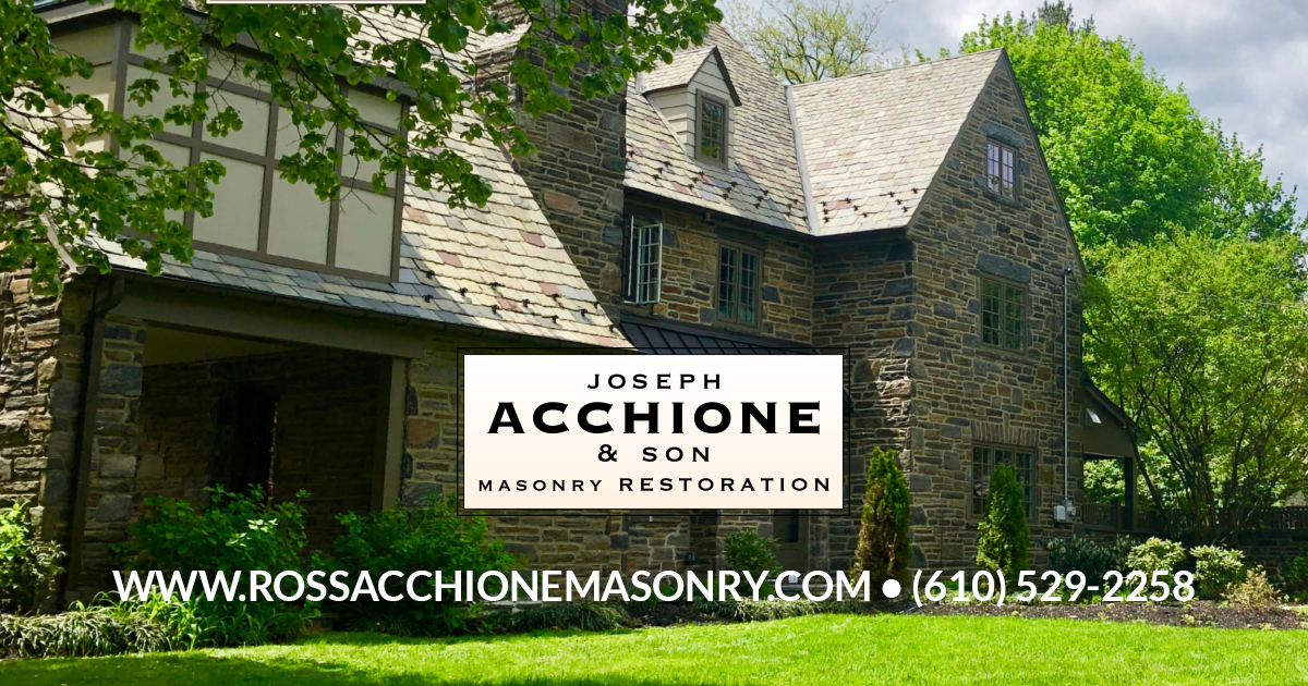 Joseph Acchione & Son - specialty masonry on Philadelphia's Main Line