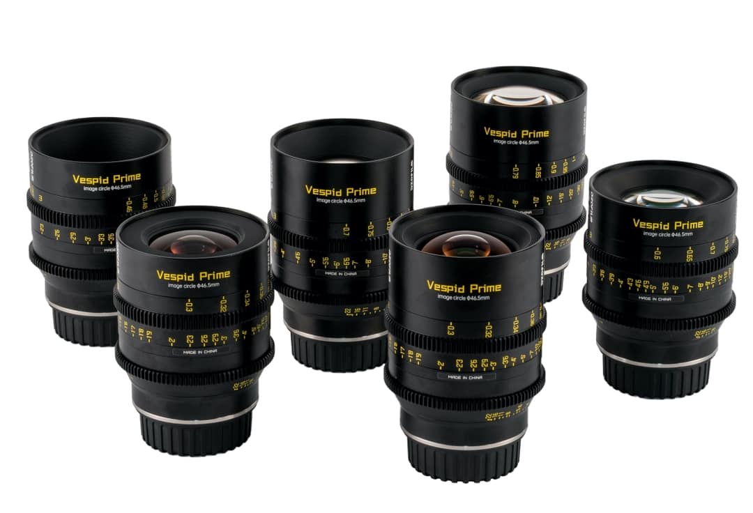 Rent DZO Film VESPID Primes (FF) Lenses in Los Angeles at Cinema Camera ...