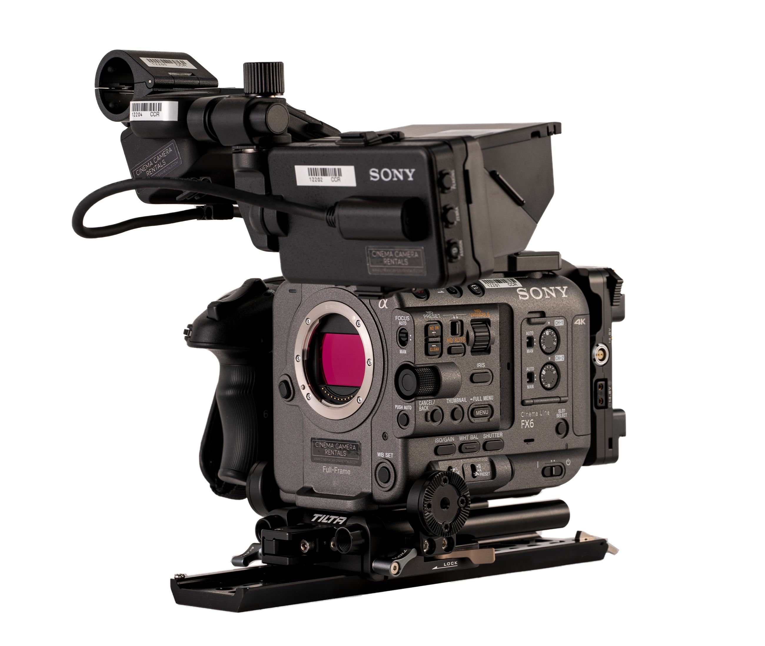 Rent Sony FX6 4K (FF) in Los Angeles at Cinema Camera Rentals