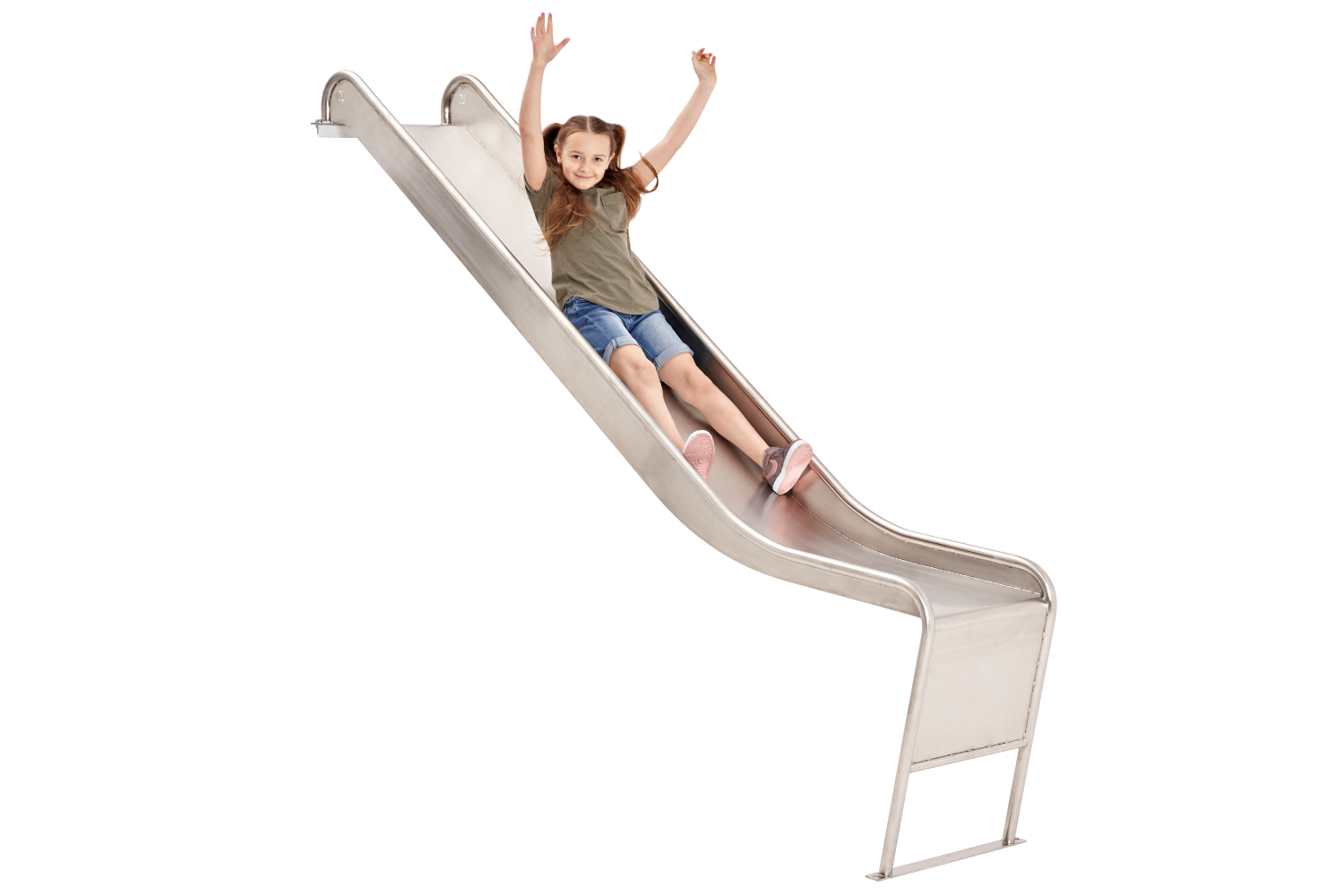 Type I stainless steel slide without ears | Reccreo