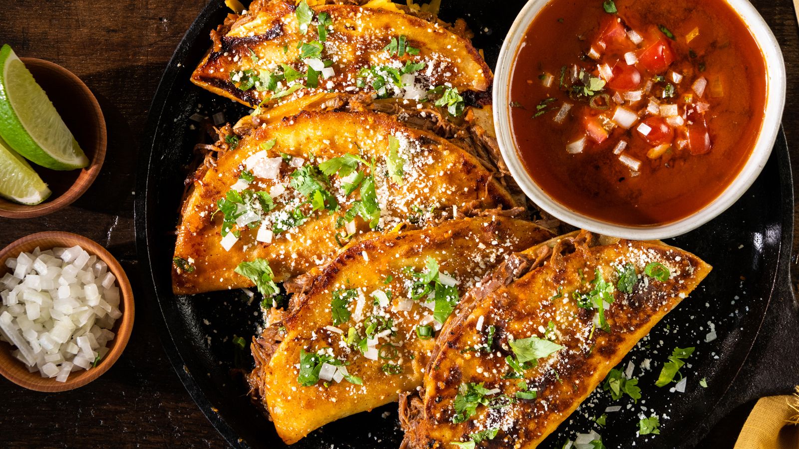Slow Cooker Birria Tacos | Carroll Shelby’s Real Texas Taco Seasonings