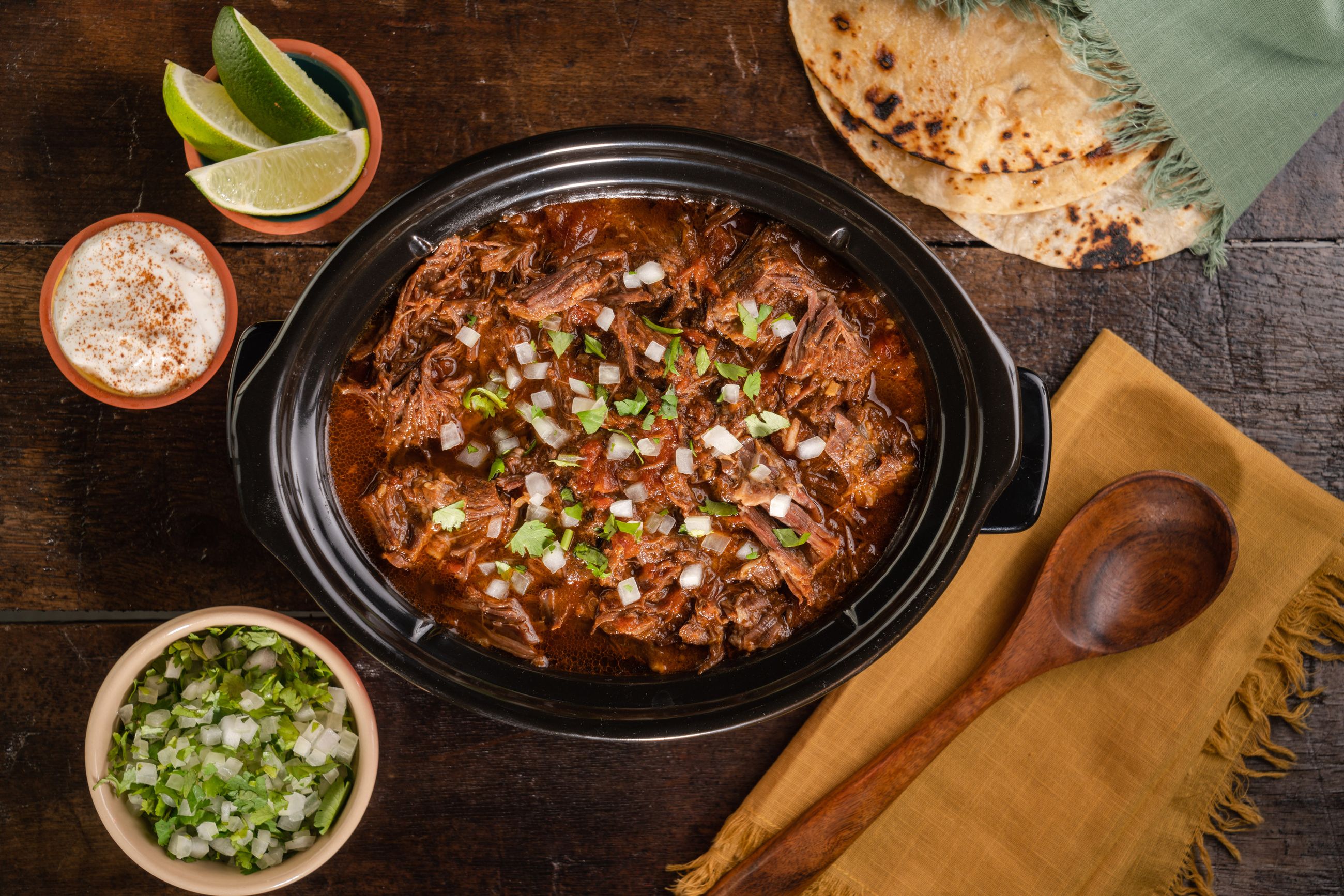 Slow Cooker Birria Tacos | Carroll Shelby’s Real Texas Taco Seasonings