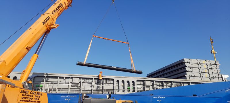 Henry Heald & Co. s.a.l. Safely Unloads Fragile Cargo in Beirut Port for Offshore Energy Venture