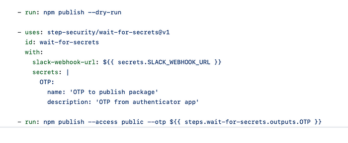 Publish From Github Actions Using Multi Factor Authentication