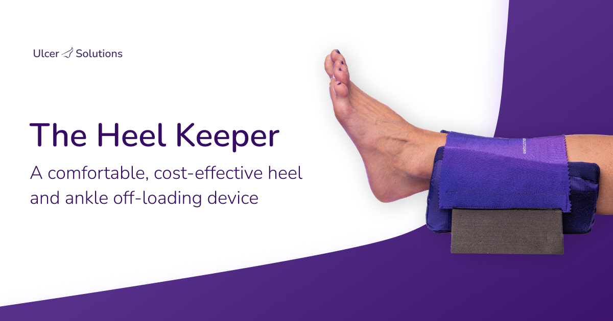 Heel Offloading Boot For Ulcer