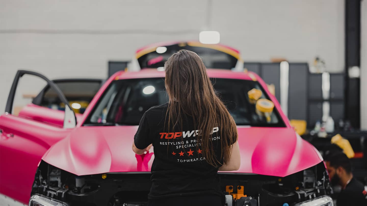 Custom and protective vehicle wraps in Montreal | Top Wrap Canada
