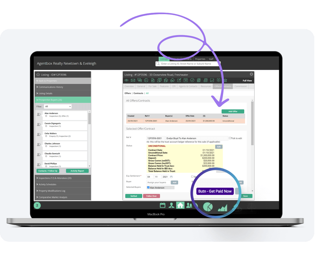 Agentbox and Butn - Advanced commissions without the wait