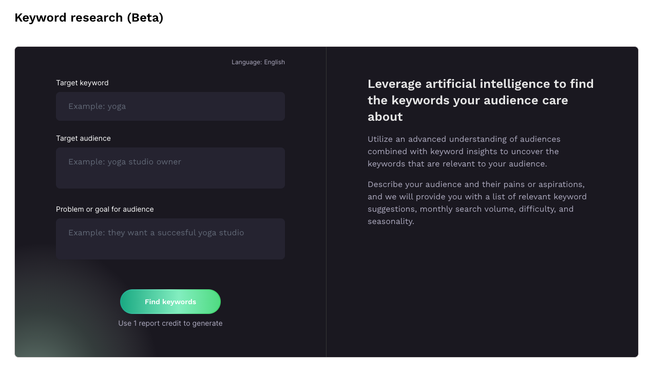 Build a Keyword Research Template in 2 Minutes With AI