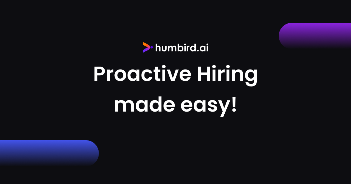 Humbird AI - Talent CRM platform for proactive hiring | Notion