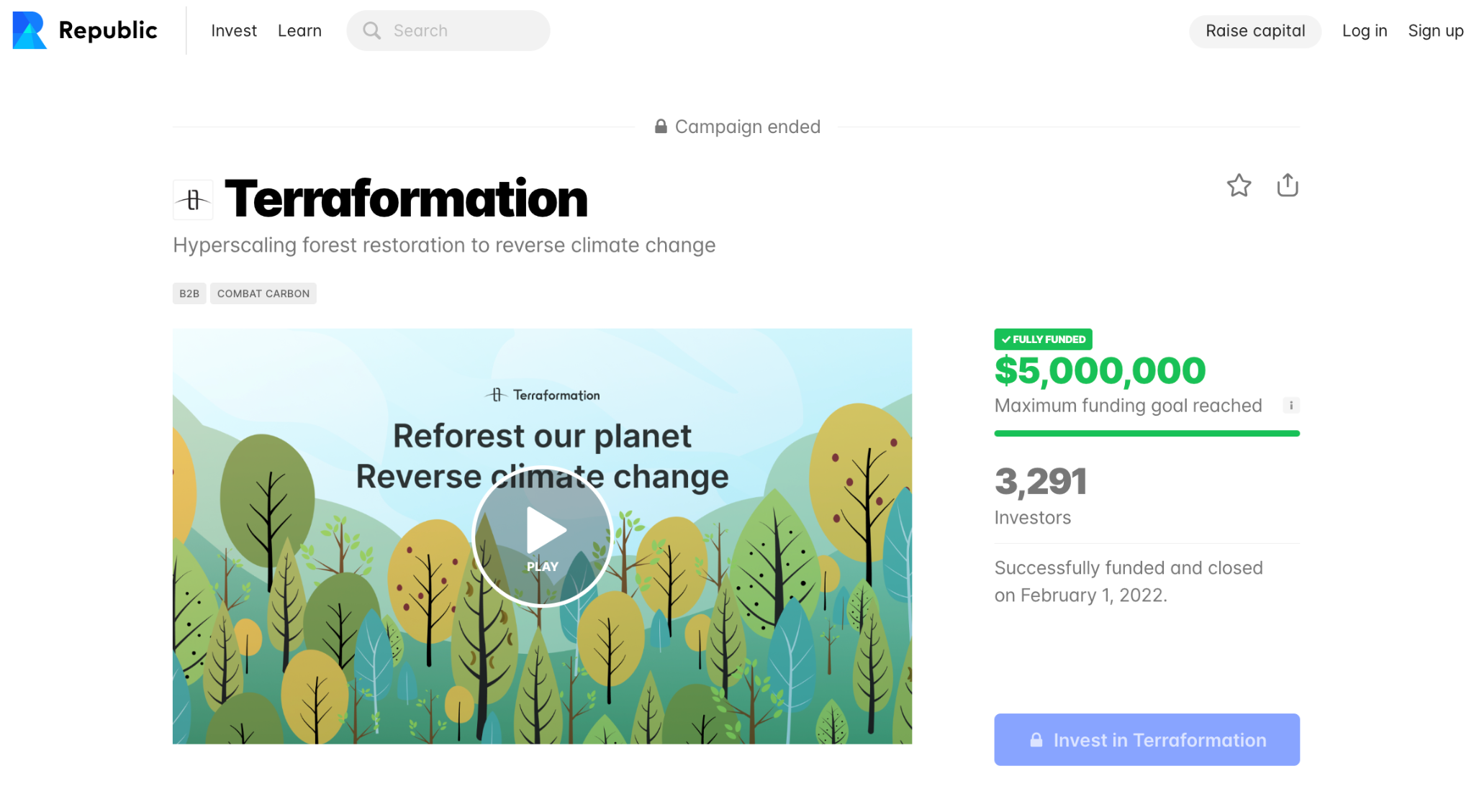 20+ Republic Investing Success Stories