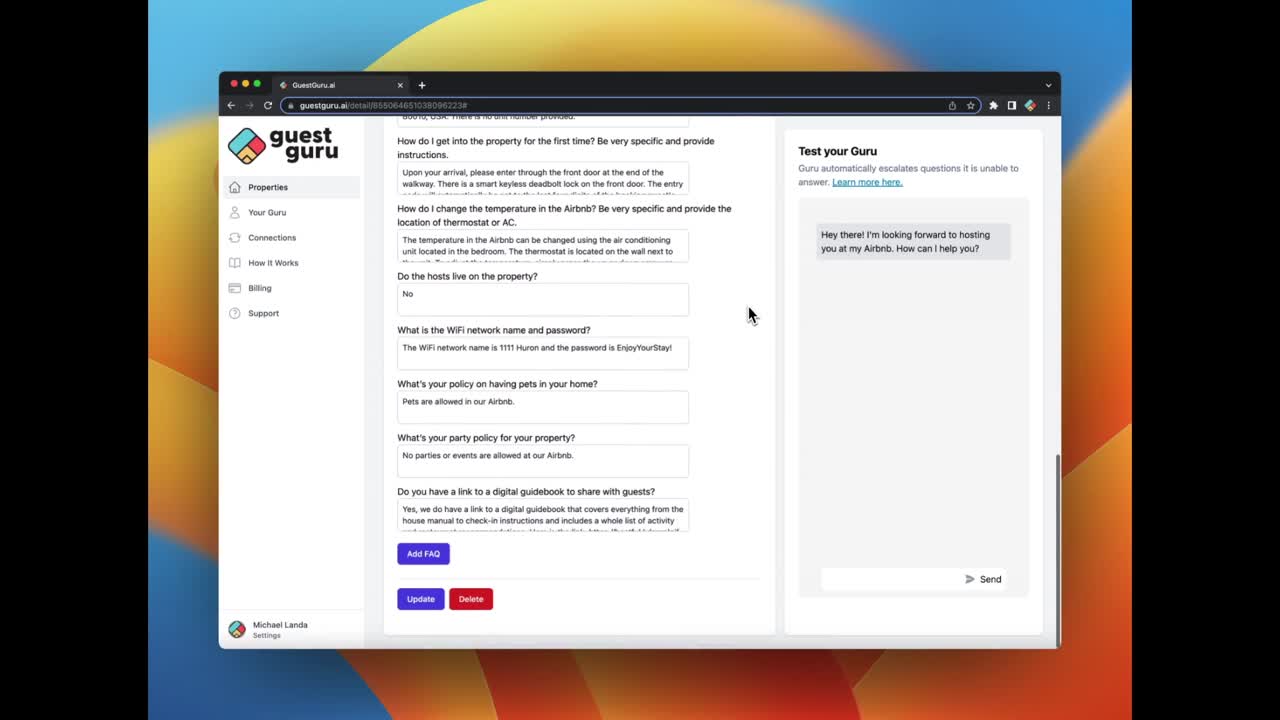 Guest Guru | Automate Guest Conversations on Airbnb