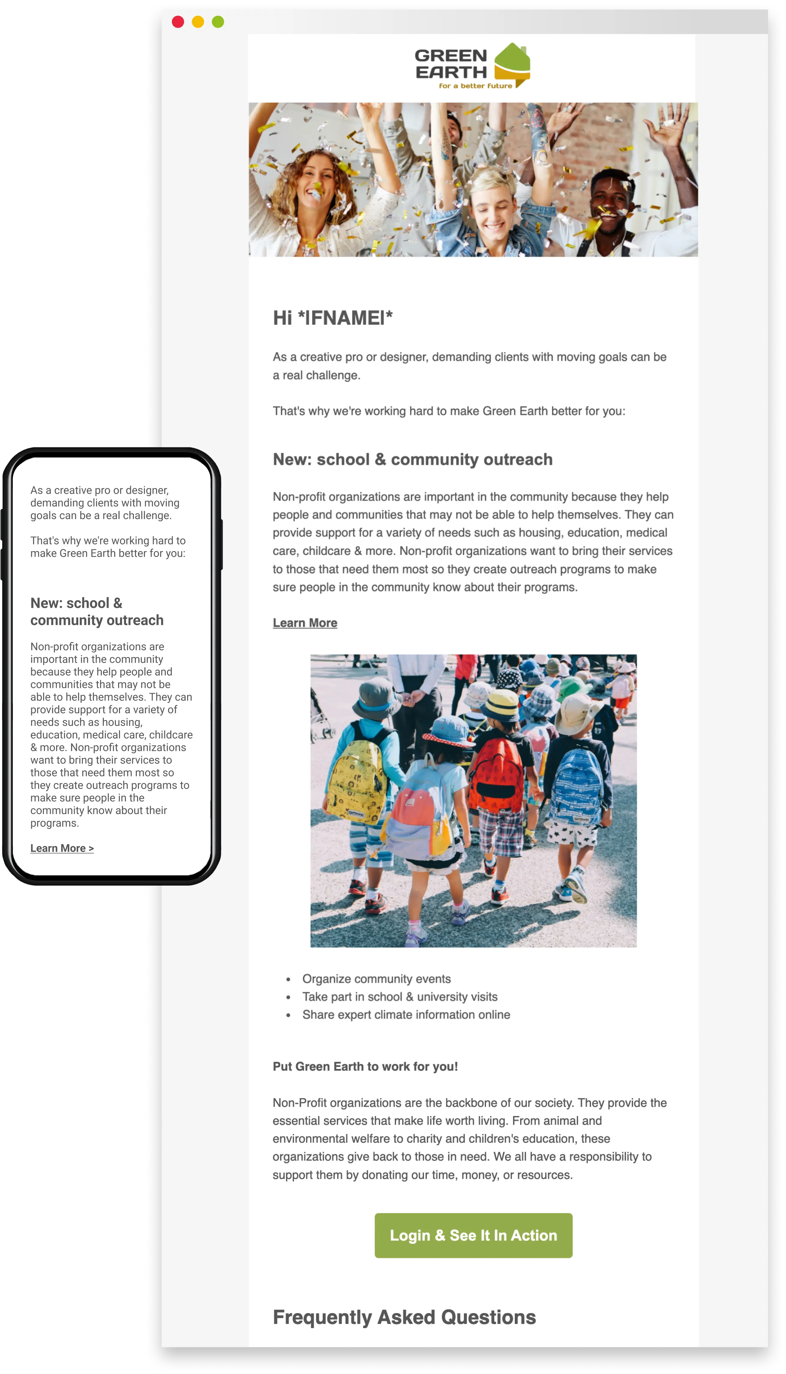 Update Notification Email