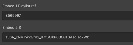 Advanced Player Embedding